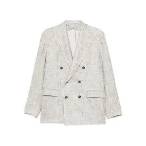 Tagliatore Grey Jackets Blazers - Gray