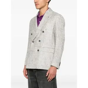 Tagliatore Grey Jackets Blazers