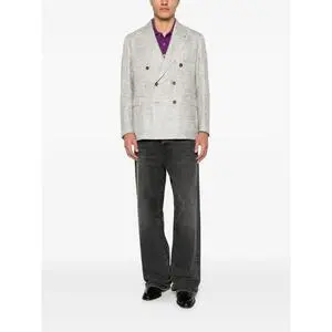 Tagliatore Grey Jackets Blazers