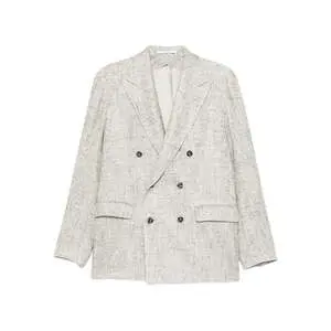 Tagliatore Double-breasted Blazer - Gray