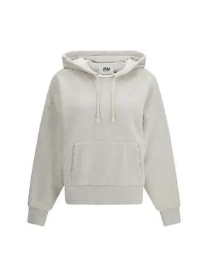 GOLDEN GOOSE Star Hooded Sweatshirt - Gray