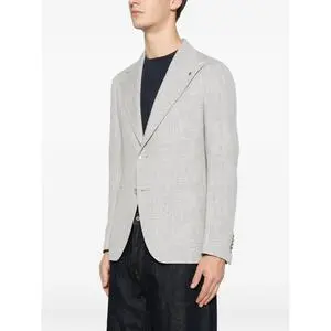 Tagliatore Grey Jackets Blazers
