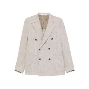 Tagliatore Neutrals Jackets Blazers - Cream