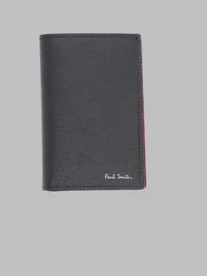 Paul Smith Portafoglio Bi-fold In Pelle - Black