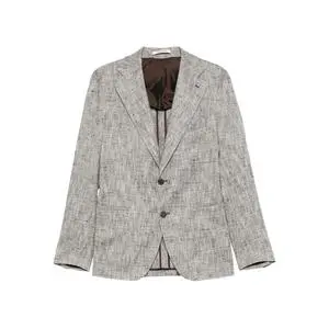 Tagliatore Grey Jackets Blazers - Gray