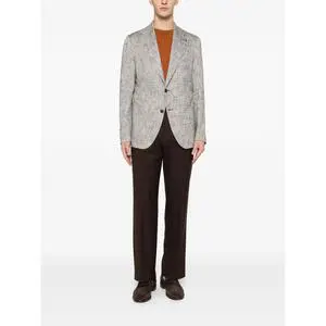 Tagliatore Grey Jackets Blazers