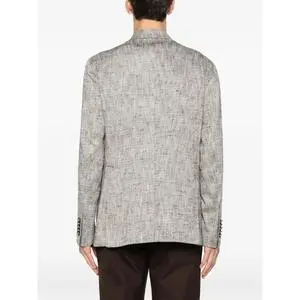 Tagliatore Grey Jackets Blazers