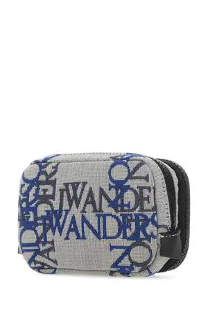 JW Anderson Embroidered Fabric Beauty Case - Multicolor