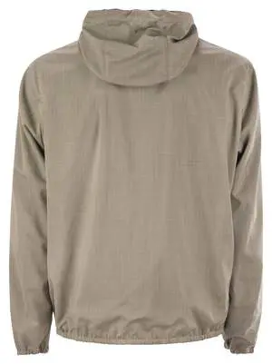 Herno Reversible Hooded Jacket - Cream