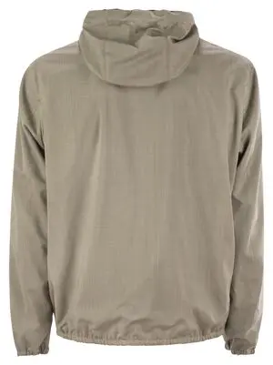 Herno Reversible Hooded Jacket - Cream