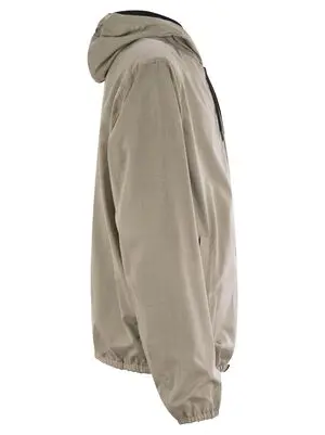 Herno Reversible Hooded Jacket - Cream
