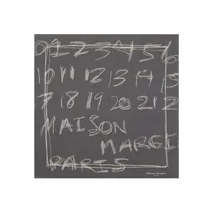 MAISON MARGIELA Grey Scarves - Gray