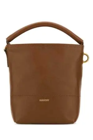 Burberry Leather Handbag - Brown