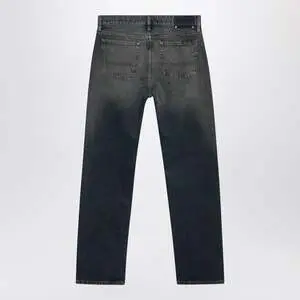 GOLDEN GOOSE Journey Dark Straight-leg Cotton Jeans - Blue