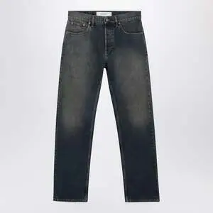 GOLDEN GOOSE Journey Straight-leg Cotton Jeans - Blue