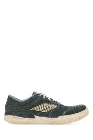 Balenciaga Denim Hamptons Sneakers - Blue