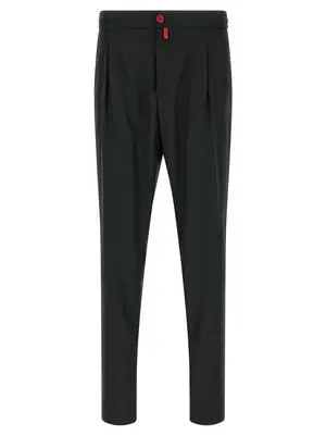 Kiton Pure Wool Relaxed Fit Trousers - Gray