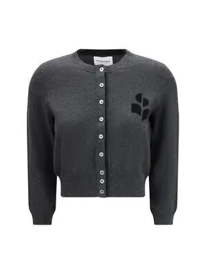 Isabel Marant Étoile Marant Lona Cardigan - Gray