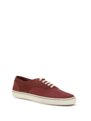Brunello Cucinelli Reversed Calfskin Sneakers