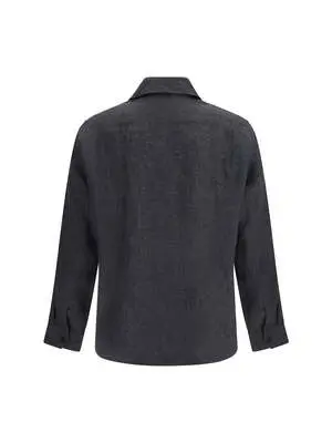 Brunello Cucinelli Easy Fit Linen Shirt