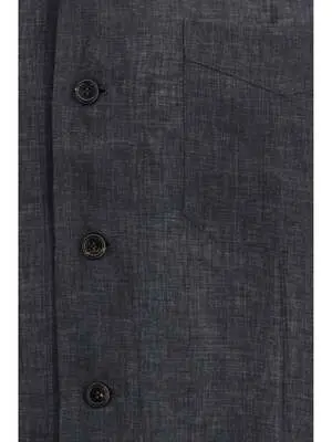 Brunello Cucinelli Easy Fit Linen Shirt