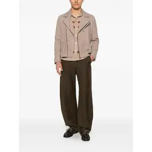Tagliatore Neutrals Jackets Biker Jackets