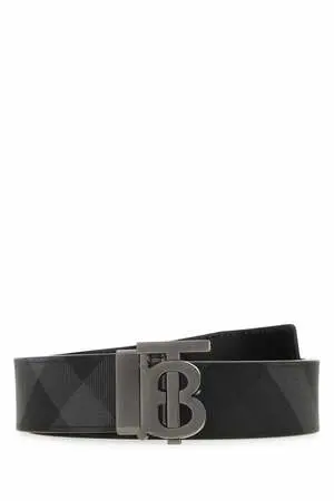 Burberry 35mm Plaque Reversible Belt - Multicolor