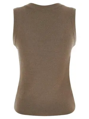 Giuseppe Di Morabito Knitted Top - Cream