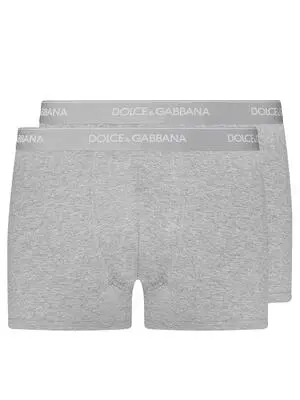 Dolce & Gabbana Bi-pack Boxer Regular - Gray
