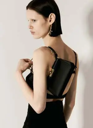 Dolce & Gabbana Small Marlene Shoulder Bag - Black