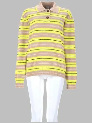 Paul Smith Maglia Rugby In Boucl - Yellow