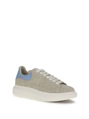 Alexander McQueen Oversized Suede Sneakers - Cream