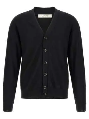 LEMAIRE Relaxed Twisted' Cardigan - Black