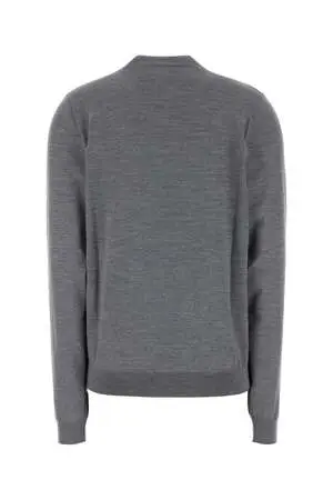Gucci Grey Wool Cardigan