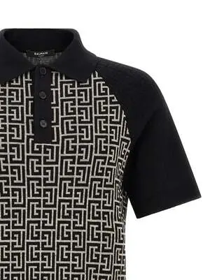 Balmain Pb Monogram Polo
