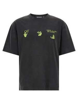 Off-White Bacco Arrow Skate' T-shirt - Black