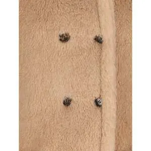 Max Mara Faux Fur & Shearling Jacket - Cream