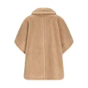 Max Mara Faux Fur & Shearling Jacket - Cream
