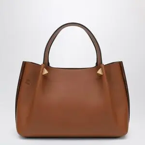 Valentino Garavani Vlogo Signature Shopping Bag - Brown