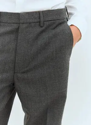 Miu Miu Marled Wool Pants