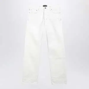 TOM FORD Jeans With Biker-effect Details