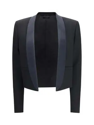 TOM FORD Cropped Single-breasted Jacket - Black