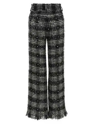 Giuseppe Di Morabito Prince Of Wales Bouclé Pants