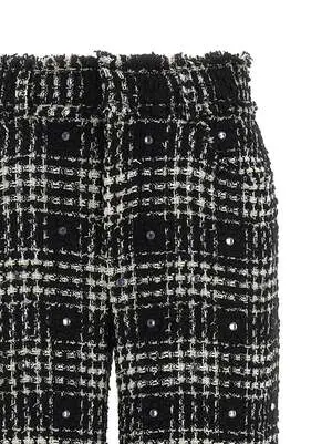 Giuseppe Di Morabito Prince Of Wales Bouclé Pants