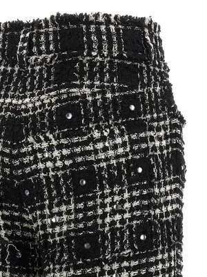 Giuseppe Di Morabito Prince Of Wales Bouclé Pants