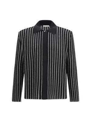 Jil Sander Embroidered Cardigans For Men