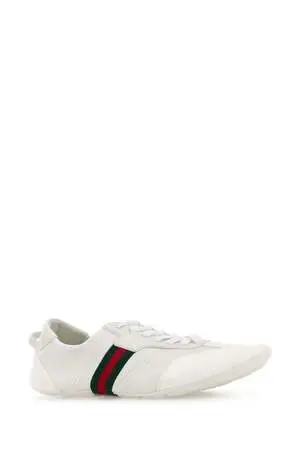 Gucci Leather & Suede Flex Sneakers