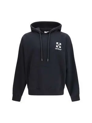 Off-White Small Arrow Skate Hoodie - Black