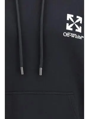 Off-White Small Arrow Skate Hoodie - Black