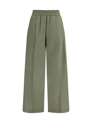 Brunello Cucinelli Mixed Cotton Pants